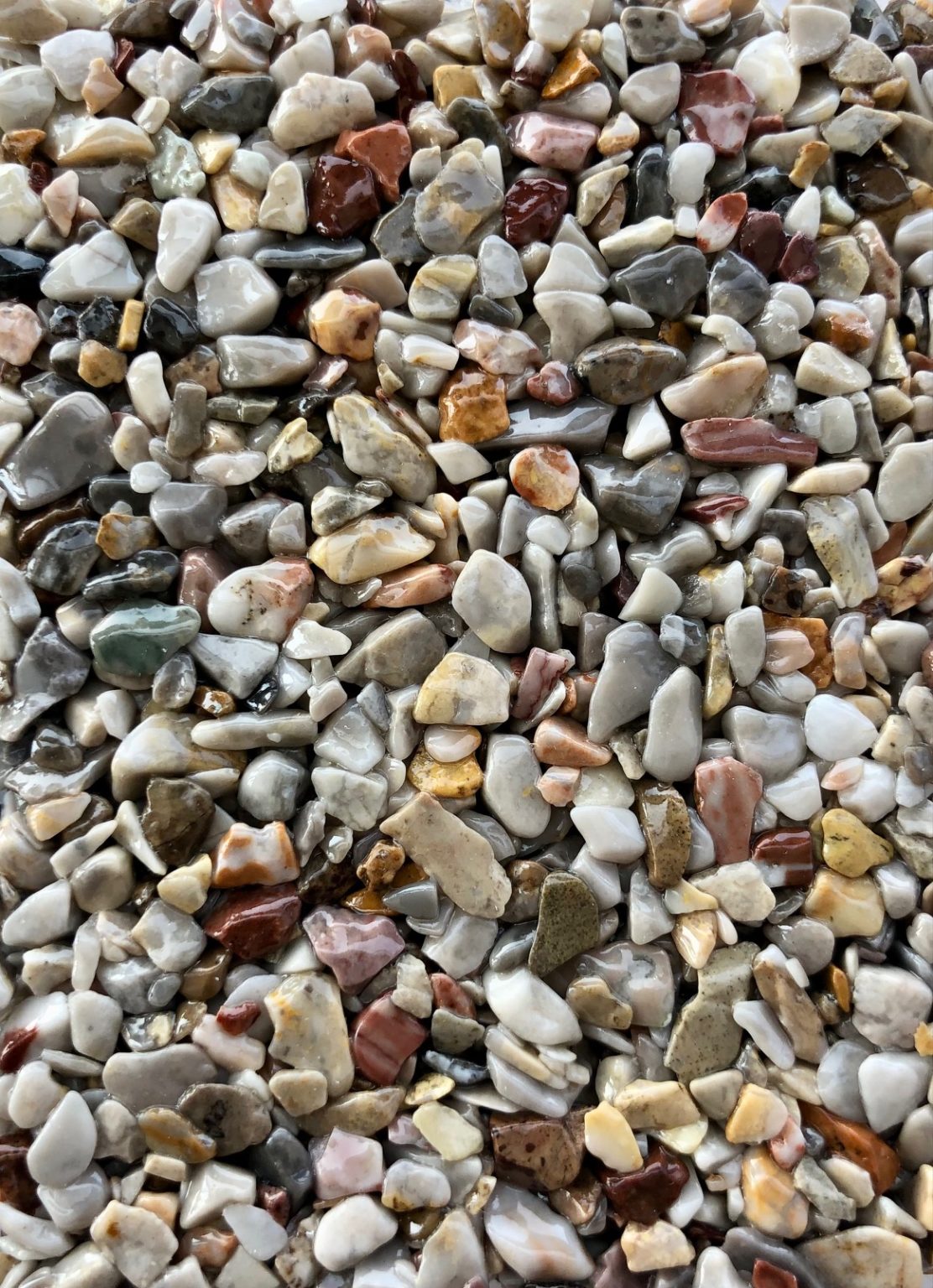 Moquette de pierre gravier marbre - revêtement de sol résine